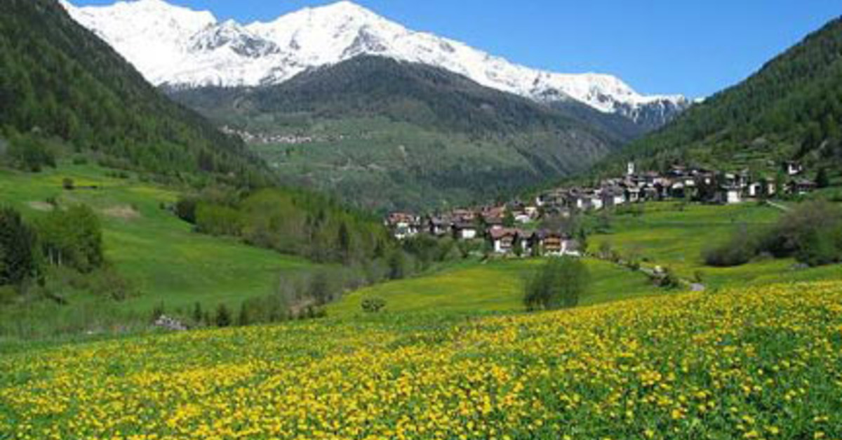 BERGFEX: Panoramic map Peio: Map Peio - Alp - Peio