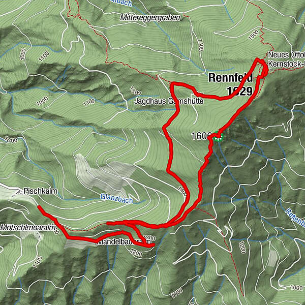 Rennfeld - BERGFEX - Wanderung - Tour Steiermark