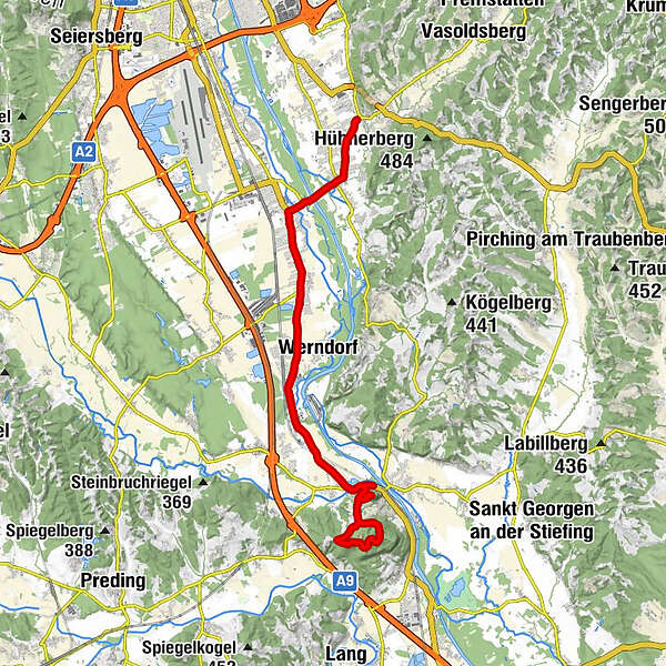Wildon - Wildoner Schloßberg - Buchkogel - Hausmannstätten - BERGFEX ...