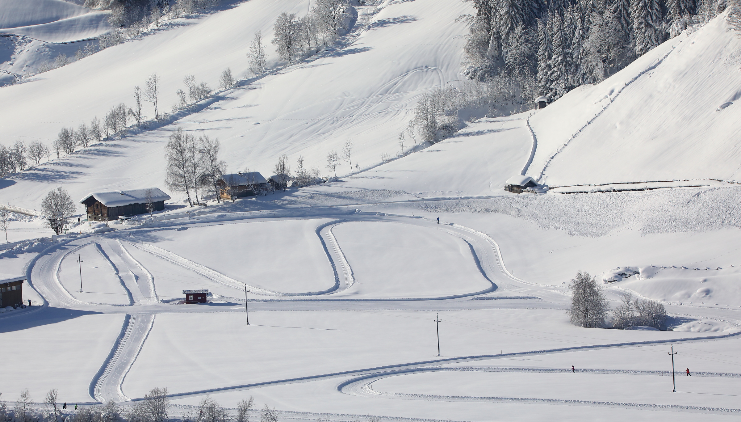 BERGFEX: Loipenplan Großarl Tal - Ski amade: Langlaufen Großarl Tal ...