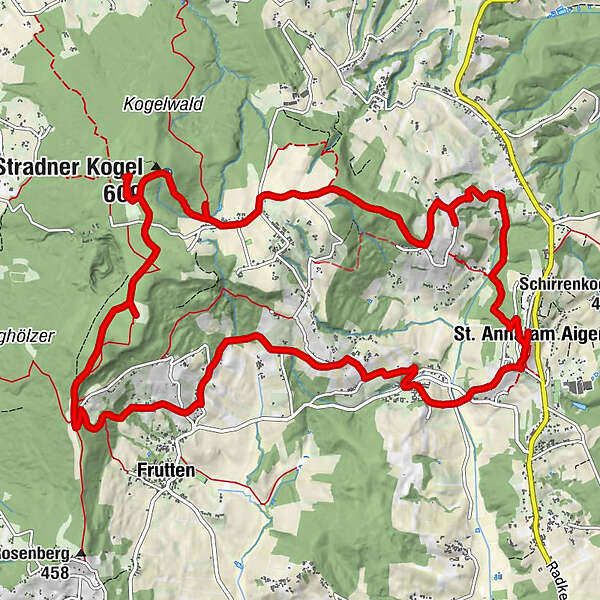 St. Anna am Aigen - Buschenschank Hütter - Stradner Kogel - Raststation ...