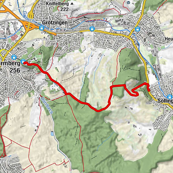 Durlach - Turmberg - Schützenhaus auf dem Turmberg - BERGFEX ...