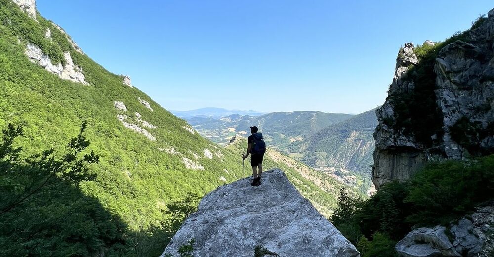 Balza Forata Monte Nerone - BERGFEX - Wanderung - Tour Marken