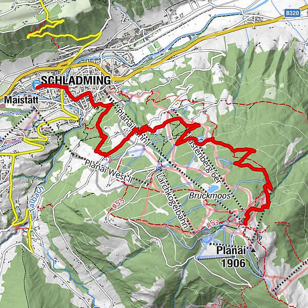 Planai Bergstation - Schladming - BERGFEX - Wanderung - Tour Steiermark