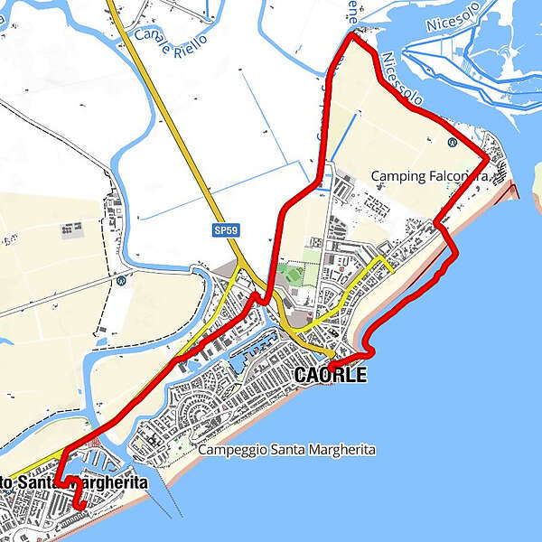 Porto Santa Margherita Caorle RDW Venetien/Italien - BERGFEX ...