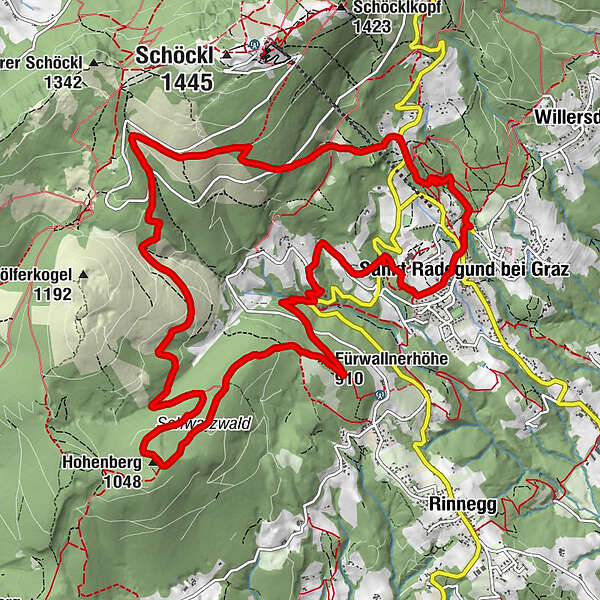 Sankt Radegund bei Graz - Fürwallnerhöhe - Hohenberg - Wir:Zhaus ...