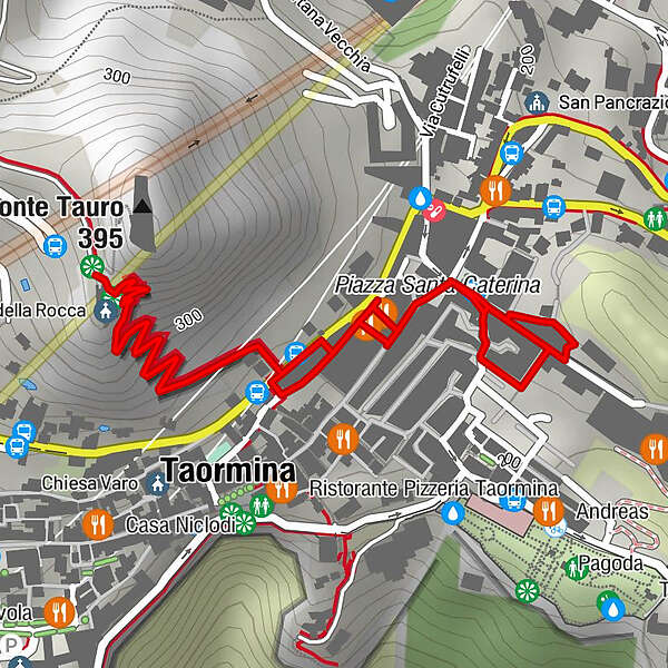 Taormina - Monte Tauro - BERGFEX - Wanderung - Tour Sizilien