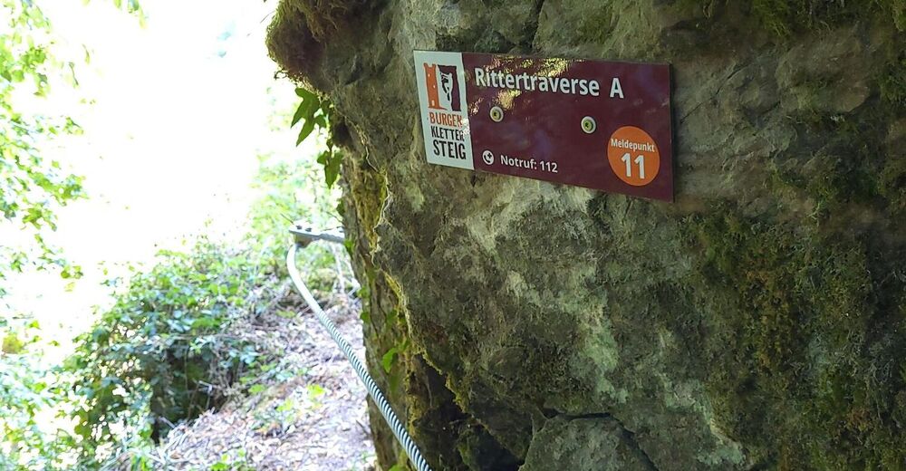 Burgenklettersteig Manderscheid - BERGFEX - Klettersteig - Tour ...