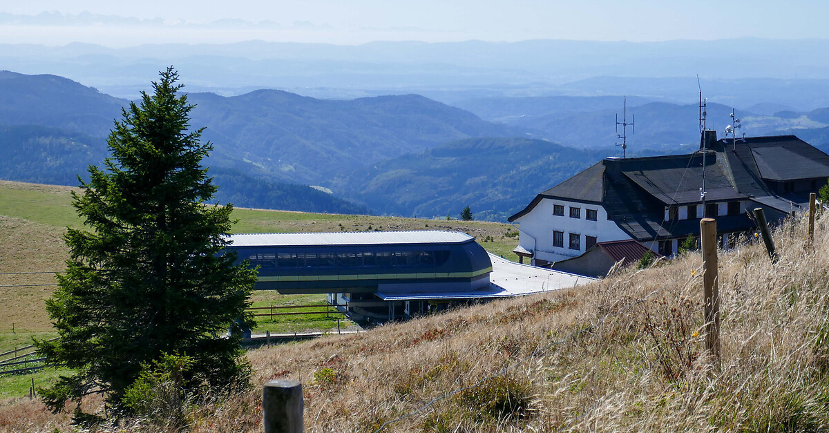 Wanderung Zell im Wiesental zum Belchen - BERGFEX - Wanderung - Tour Baden-Württemberg