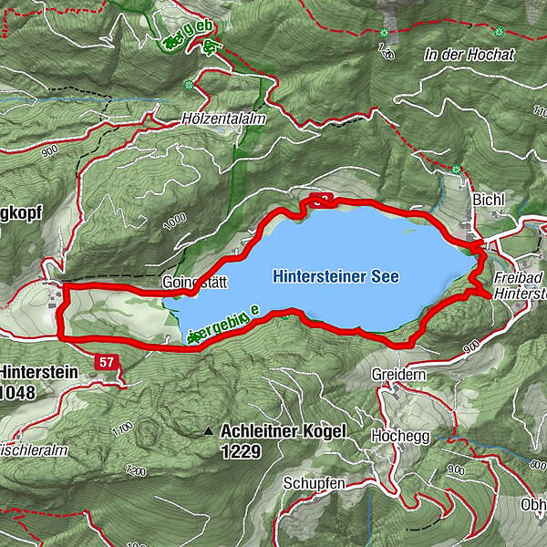 Hintersteiner See Rundweg - BERGFEX - Wanderung - Tour Tirol