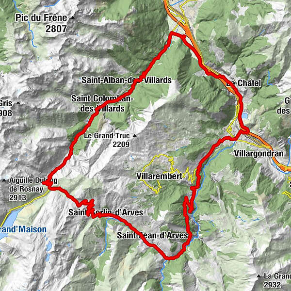 VAL-RACE - Croix de Fer - BERGFEX - Rennrad - Tour Auvergne-Rhône-Alpes