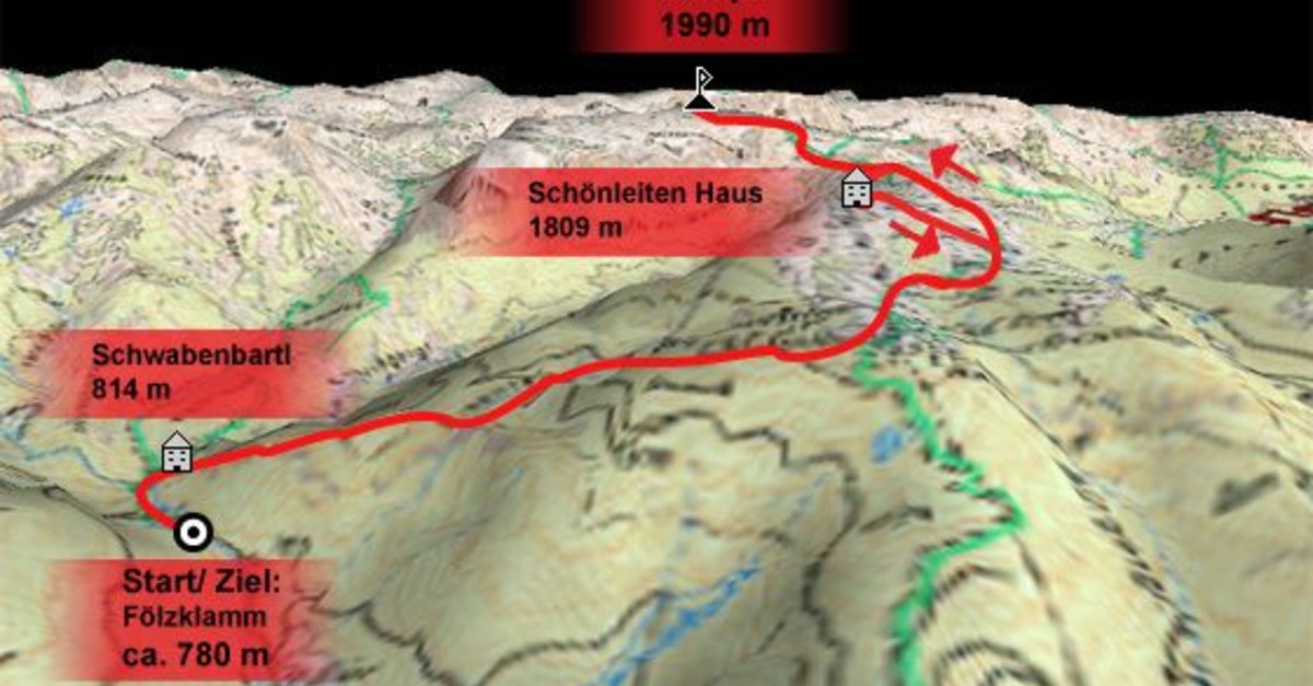 Aflenz-Kurort: Aflenzer Bürgeralm und Kampl - BERGFEX - Wanderung ...