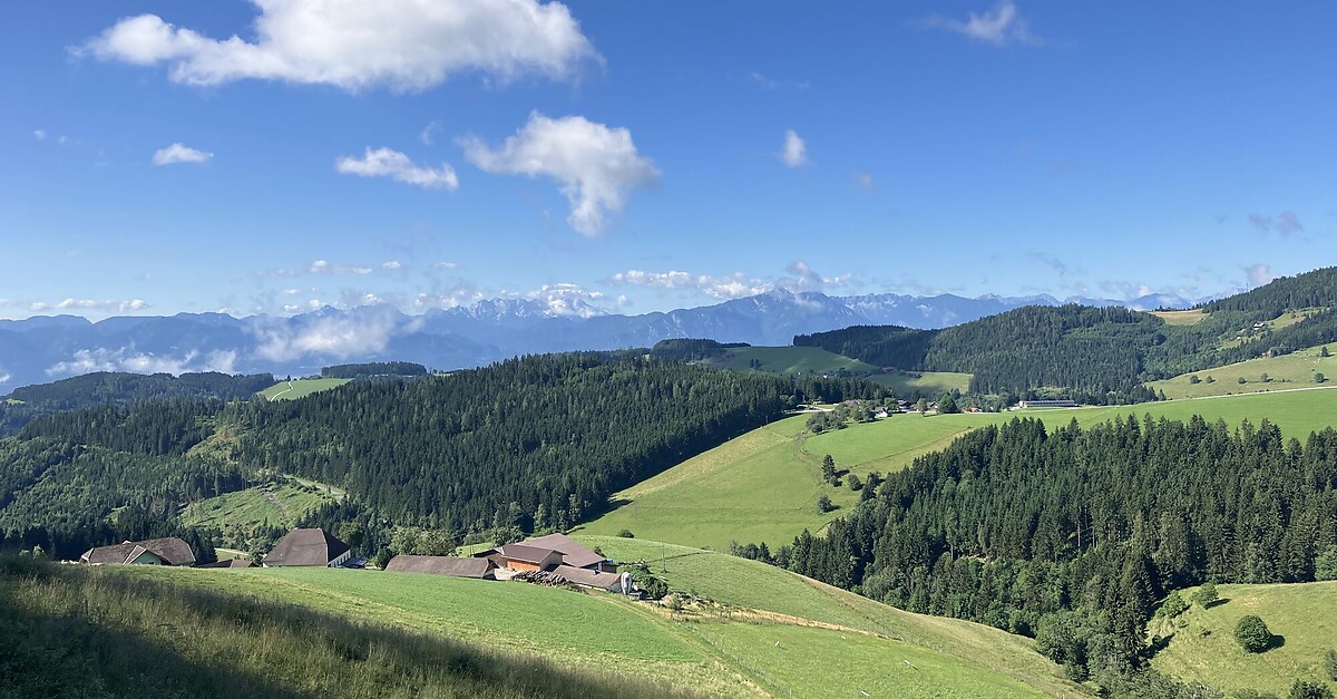 Diex, Panoramaweg - BERGFEX - Wanderung - Tour Kärnten