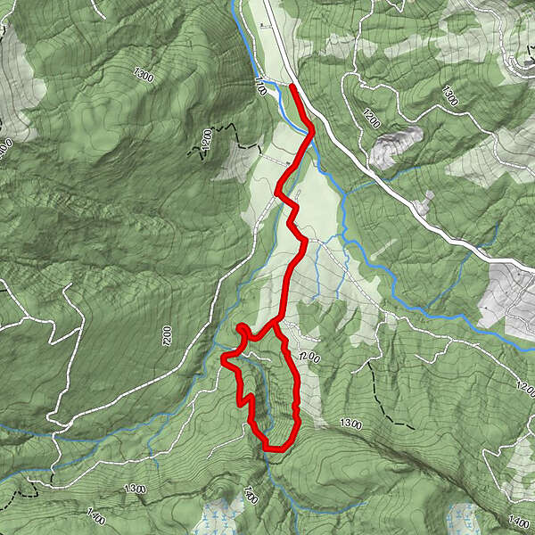 Balderschwang - Scheuen Alpe - Scheuen-Wasserfall - BERGFEX - Wanderung ...