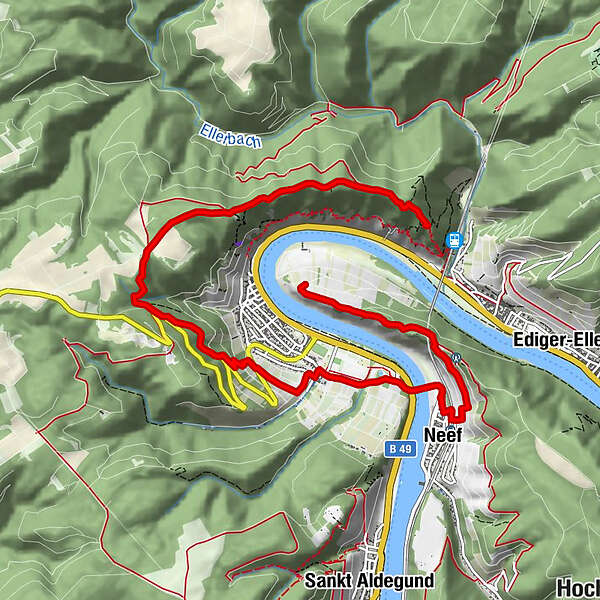 Kulturweg Calmont-Region (Bremm, Ediger-Eller, Neef) - BERGFEX ...