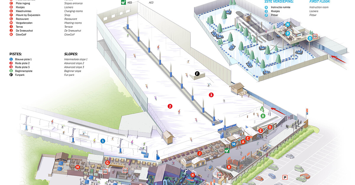 BERGFEX: Skigebiet SnowWorld Rucphen - Skiurlaub SnowWorld Rucphen