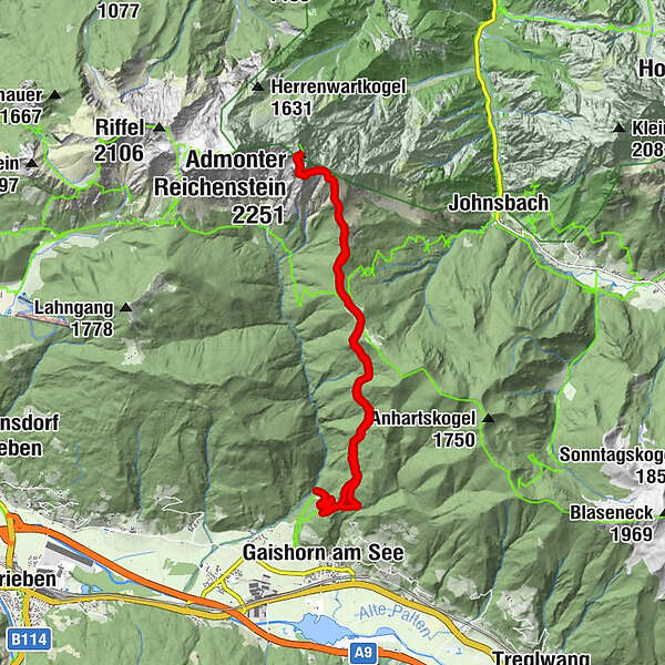 Goldtoni - Wandern - Geishorn am See - Admonter Reichenstein - BERGFEX ...