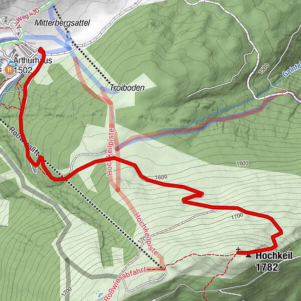 Mühlbach - BERGFEX - Skitour - Tour Salzburger Land