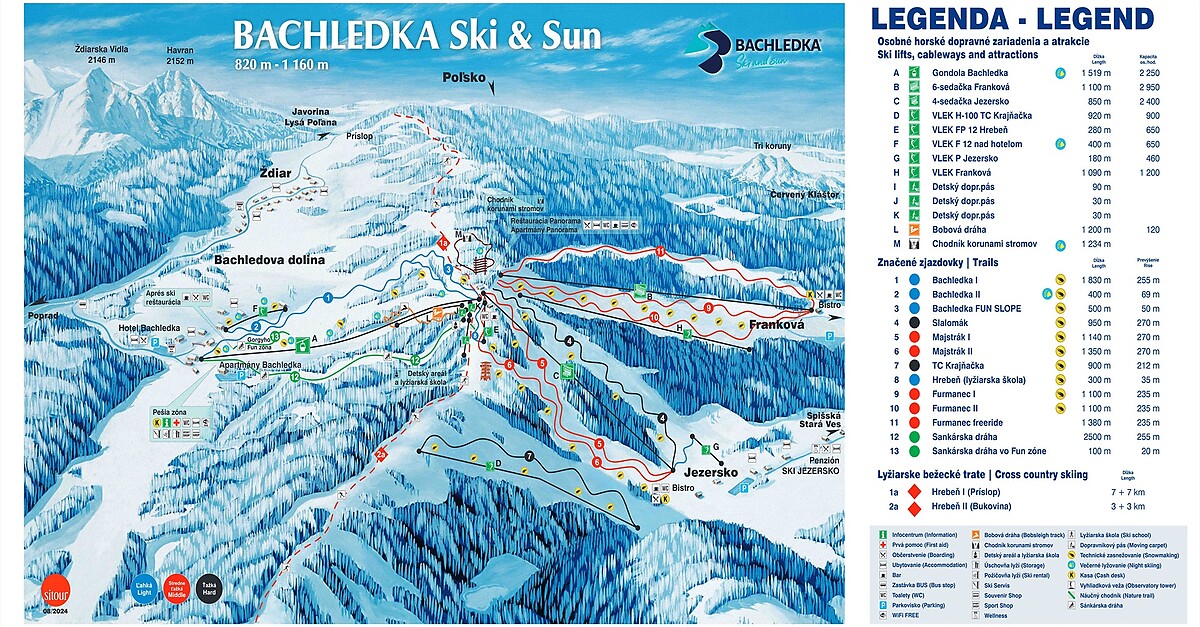 BERGFEX: Ski resort Bachledka Ski & Sun - Skiing holiday Bachledka Ski ...