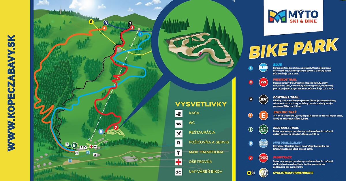 BERGFEX: Ski resort Mýto pod Ďumbierom - Skiing holiday Mýto pod Ďumbierom