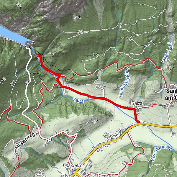 Salza Wasserfall - BERGFEX - Wanderung - Tour Steiermark