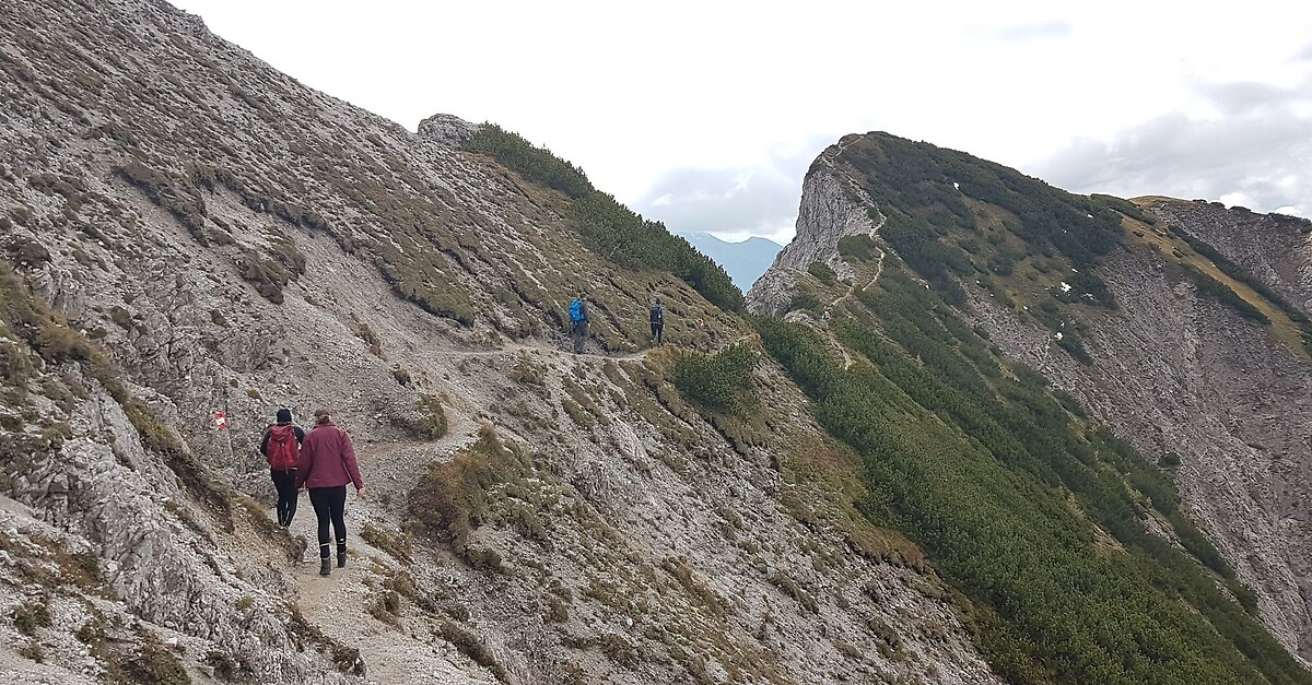 4 Gipfeltour Kaiserau ab Oberst Klinke Hütte - BERGFEX - Wanderung ...