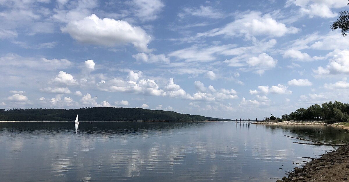 Rundweg um den Brombachsee - von Absberg über Ramsberg, Pleinfeld und ...