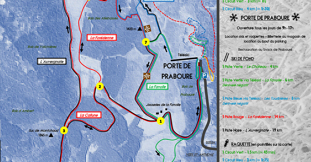 BERGFEX-Weather Crêtes du Forez - Weather forecast Crêtes du Forez ...