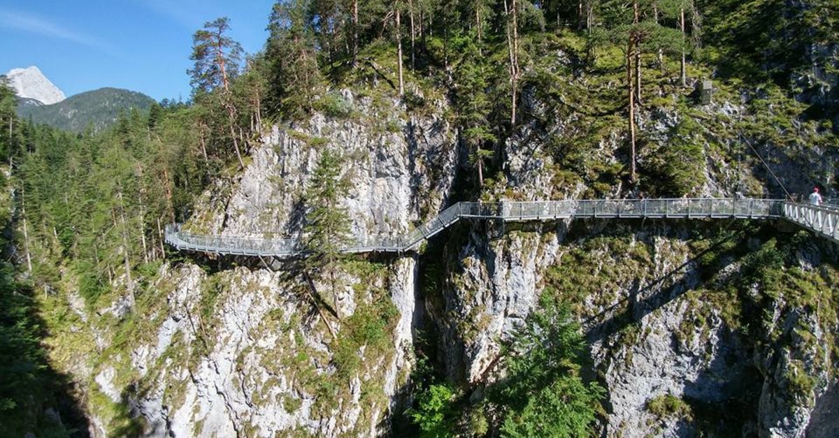 Mittenwald - Leutascher Geisterklamm - BERGFEX - Wanderung - Tour Bayern