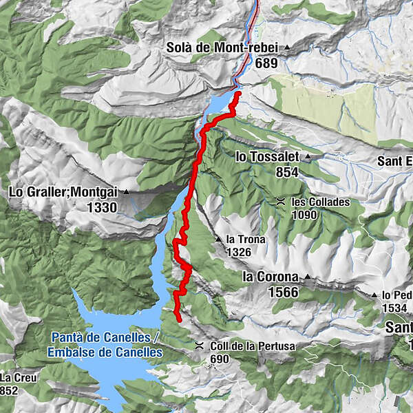 Àger - Cova de les Gralles - Cova Colomera - Sant Esteve de la Sarga ...