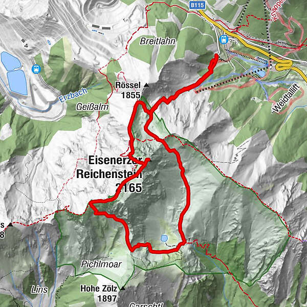 Eisenerzer Reichenstein - Krumpalm Eisenerzer Reichenstein, Steiermark ...