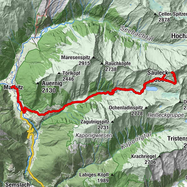 Stappitz - Mallnitz - Säuleck - Arthur-von-Schmid-Haus - BERGFEX - Wanderung - Tour Kärnten