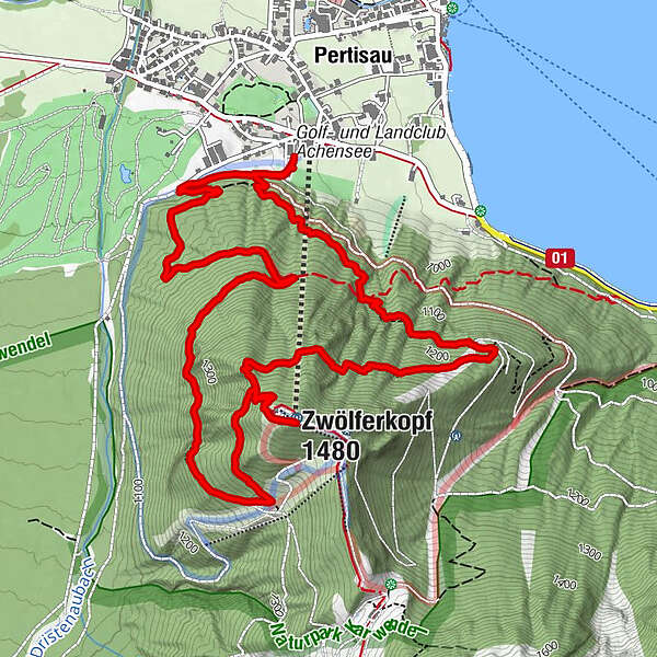 Pertisau - Zwölferkopf Rundwanderung - BERGFEX - Wanderung - Tour Tirol