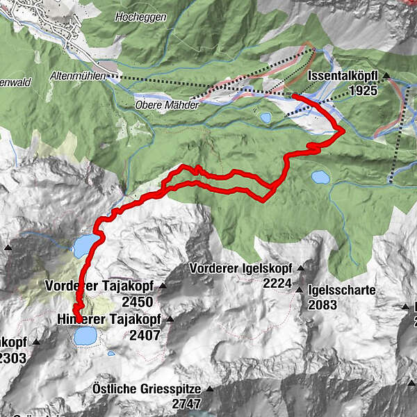 EHRWALD | Seebensee und Drachensee - BERGFEX - Wanderung - Tour Tirol
