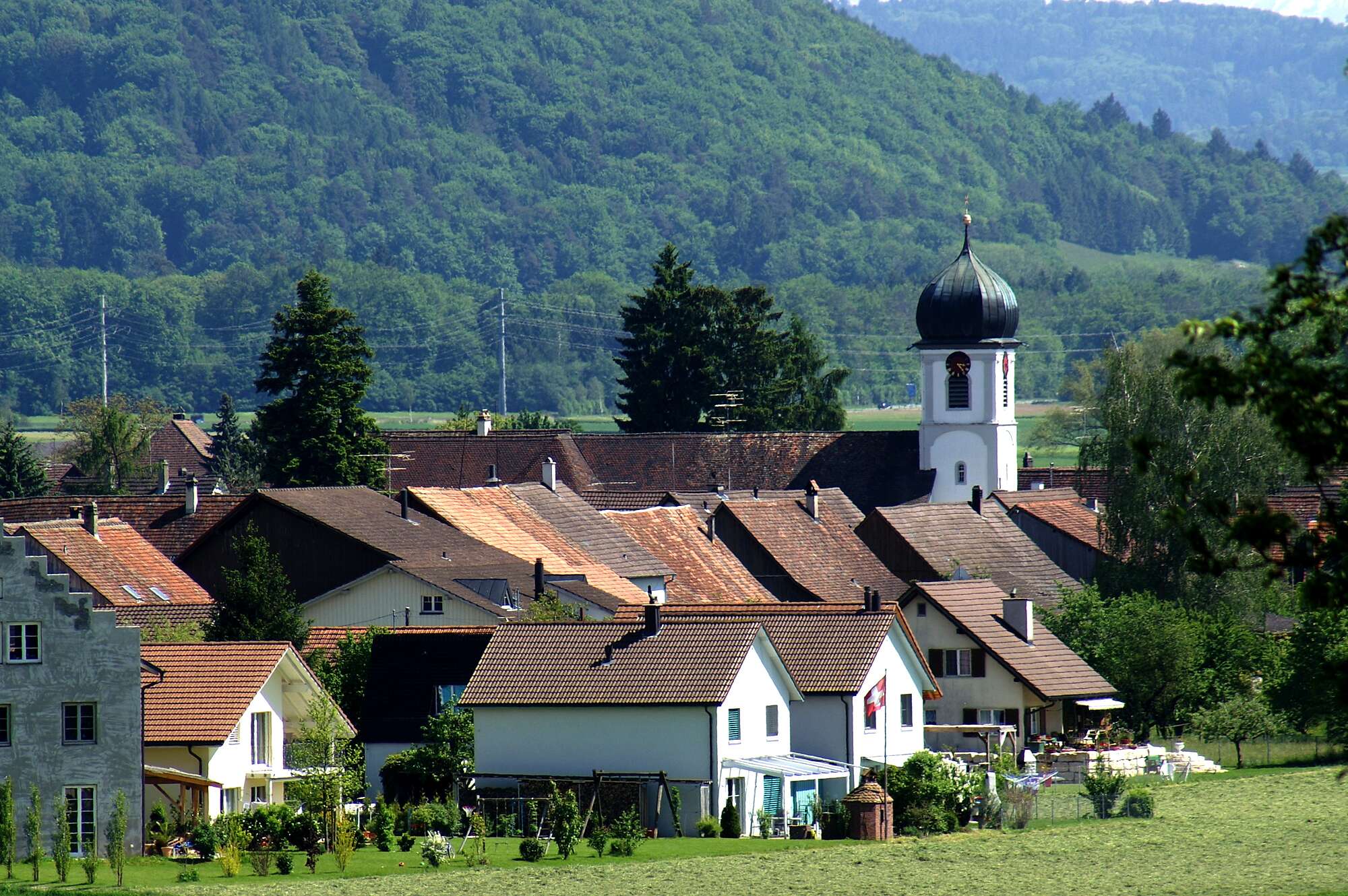BERGFEX: Panoramakarte Ramsen: Karte Ramsen - Alm - Ramsen