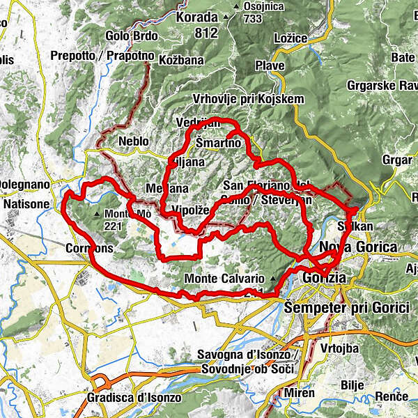 GO! 2025 - Anelli dei vigneti del Collio e della Brda (R060) - BERGFEX ...