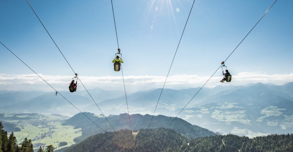 BERGFEX-Sehenswürdigkeiten - Zipline Stoderzinken - Gröbming ...