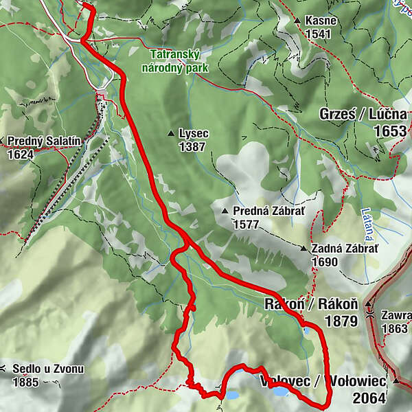 Tengerszemkör a liptói ormok alatt - BERGFEX - Wanderung - Tour ...