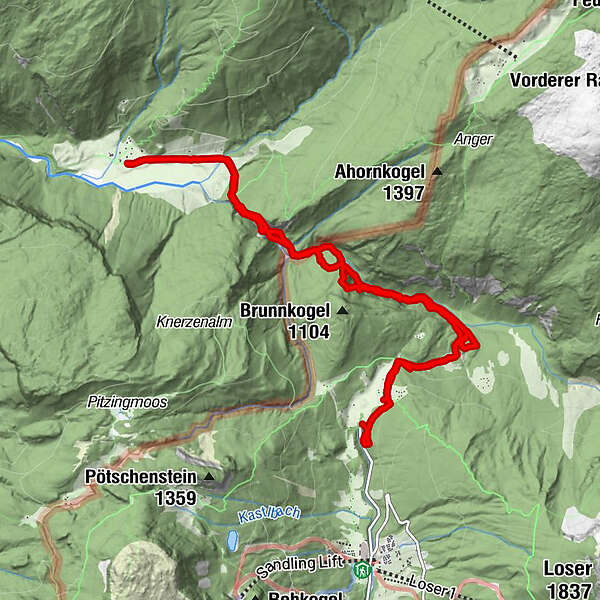 Blaa Alm bis Rettenbachalm - BERGFEX - Wanderung - Tour Steiermark