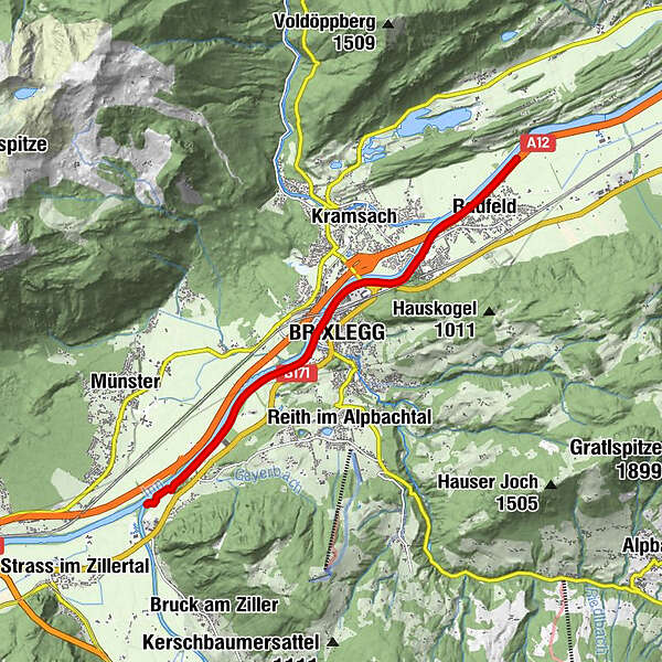 Auf dem Inntalradweg durch das Tiroler Unterland - BERGFEX - Radfahren ...