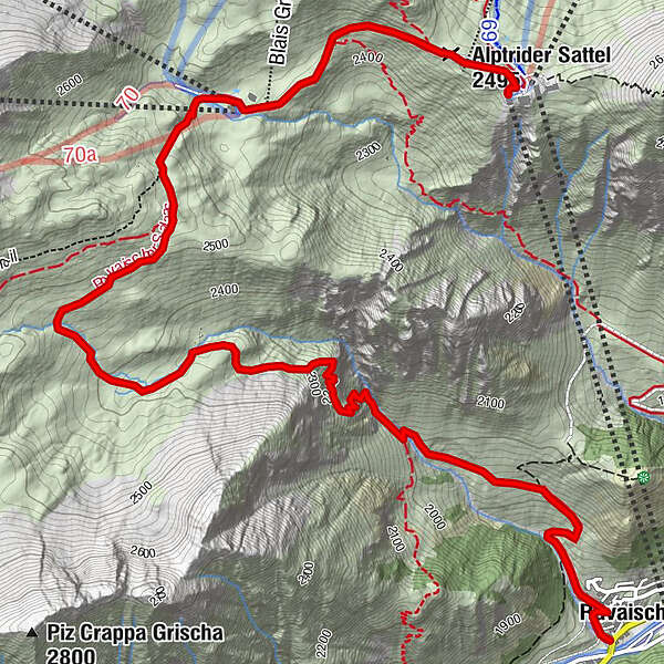 Samnaun - Alptrider Sattel - Salaas - Ravaisch - BERGFEX - Wanderung ...
