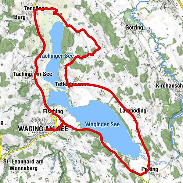Waging am See - Simeonkirche - St. Coloman - St. Florian - BERGFEX ...