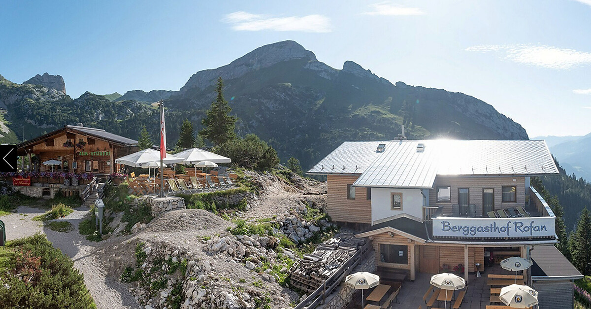 Berggasthof Rofan: Gasthof Maurach, Maurach am Achensee / Rofan Seilbahn