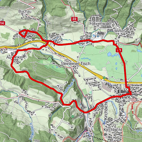 Bergdoktor Runde Elmau - BERGFEX - Wanderung - Tour Tirol