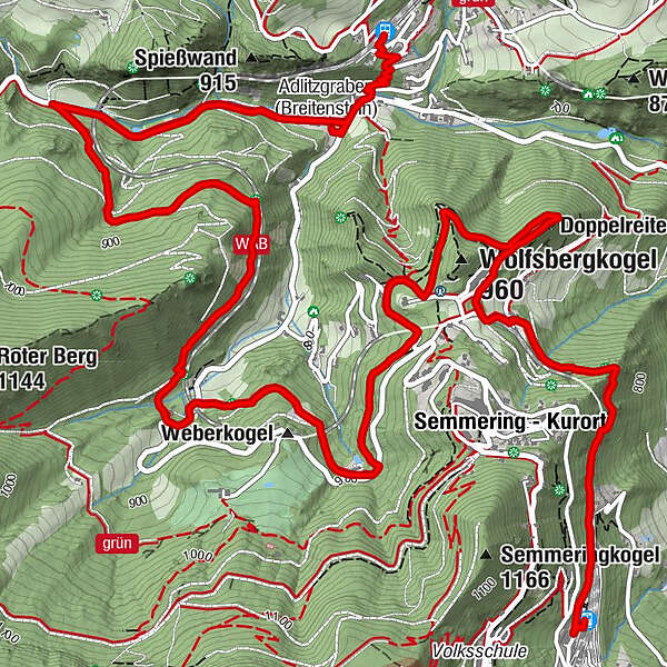 Vom Semmering nach Breitenstein am Bahnwanderweg (September 2023 ...