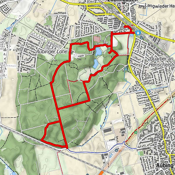 Aubing-Lochhausen-Langwied - Rodelhügel Aubinger Lohe - Teufelsberg ...