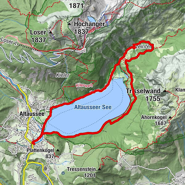 Altaussee, Gaisknechtstein - BERGFEX - Wanderung - Tour Steiermark
