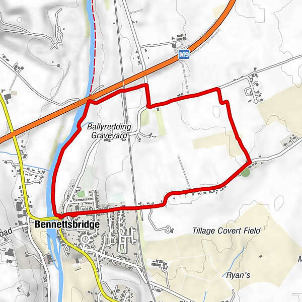 Bennettsbridge - St. Bennetts Church - BERGFEX - Wanderung - Tour ...