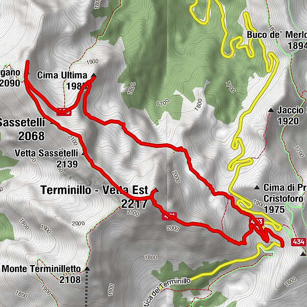 Monte Terminillo e Vetta Sassetelli ad anello da Rifugio Sebastiani ...