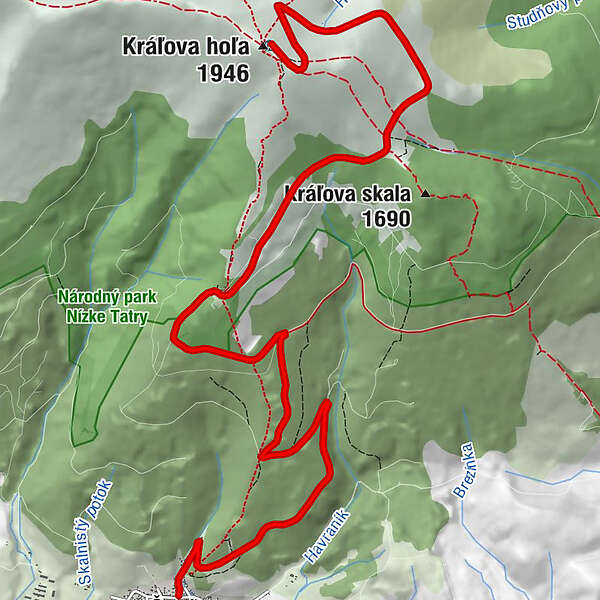 VKG 2024: Kráľova hoľa - BERGFEX - Mountainbike - Tour Neusohler ...